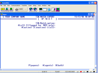 DPN - IRS TIN Matching
